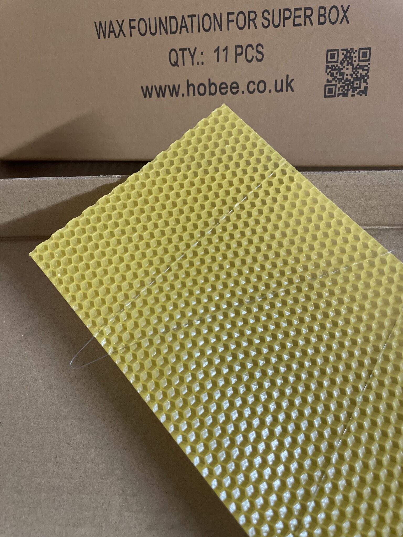 12x14 BS national beehive wired wax foundation sheets: bees wax for ...