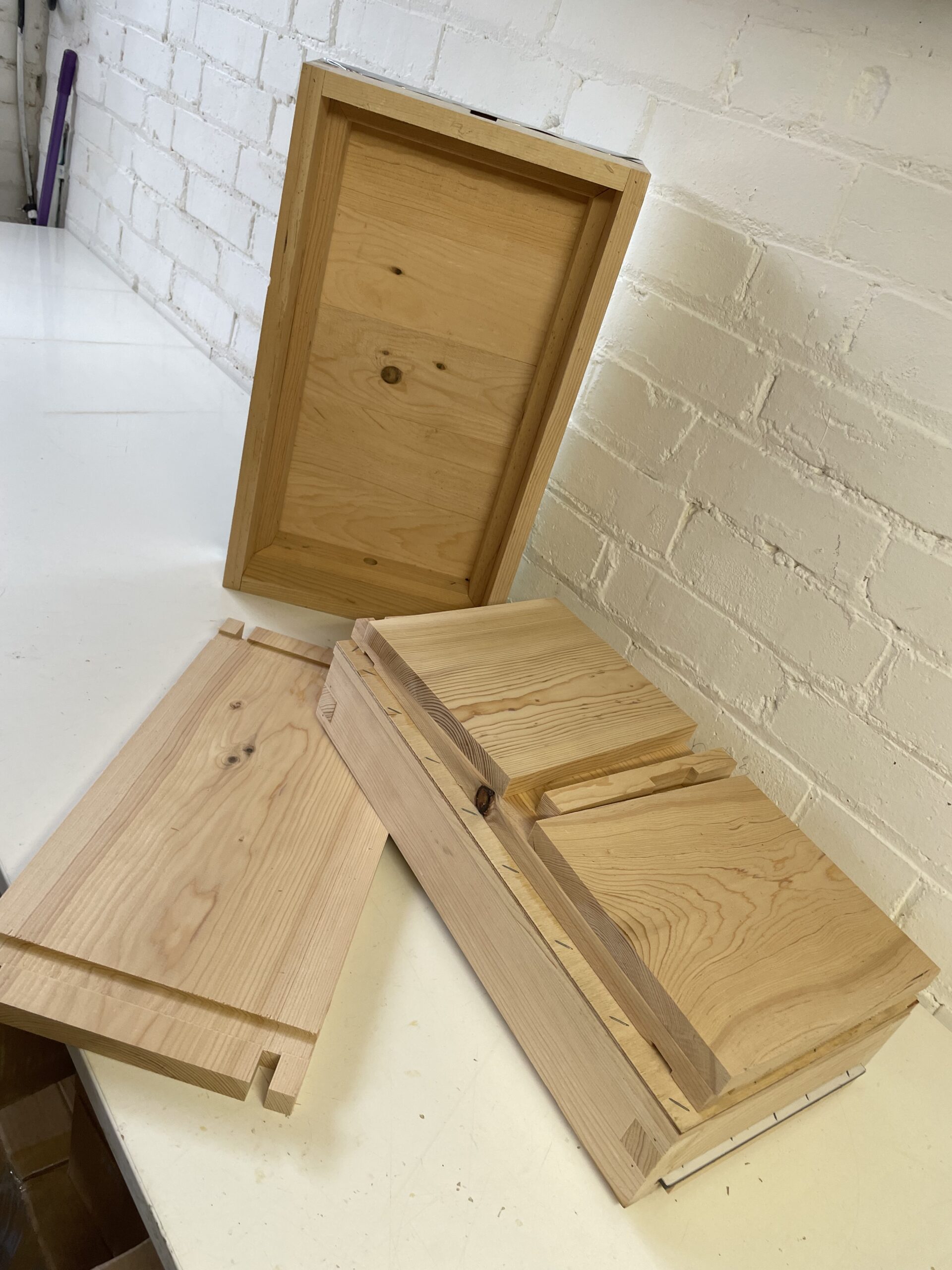 Nuc Box for National Beehive, 6 frames SECOND GRADE Anatolian Cedar ...